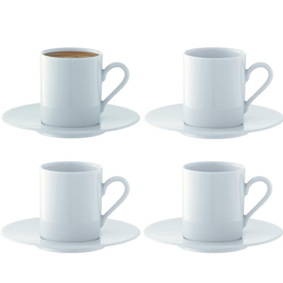 LSA | Dining | Lsa International Dine Espresso Cup Saucer Straight 4 ...